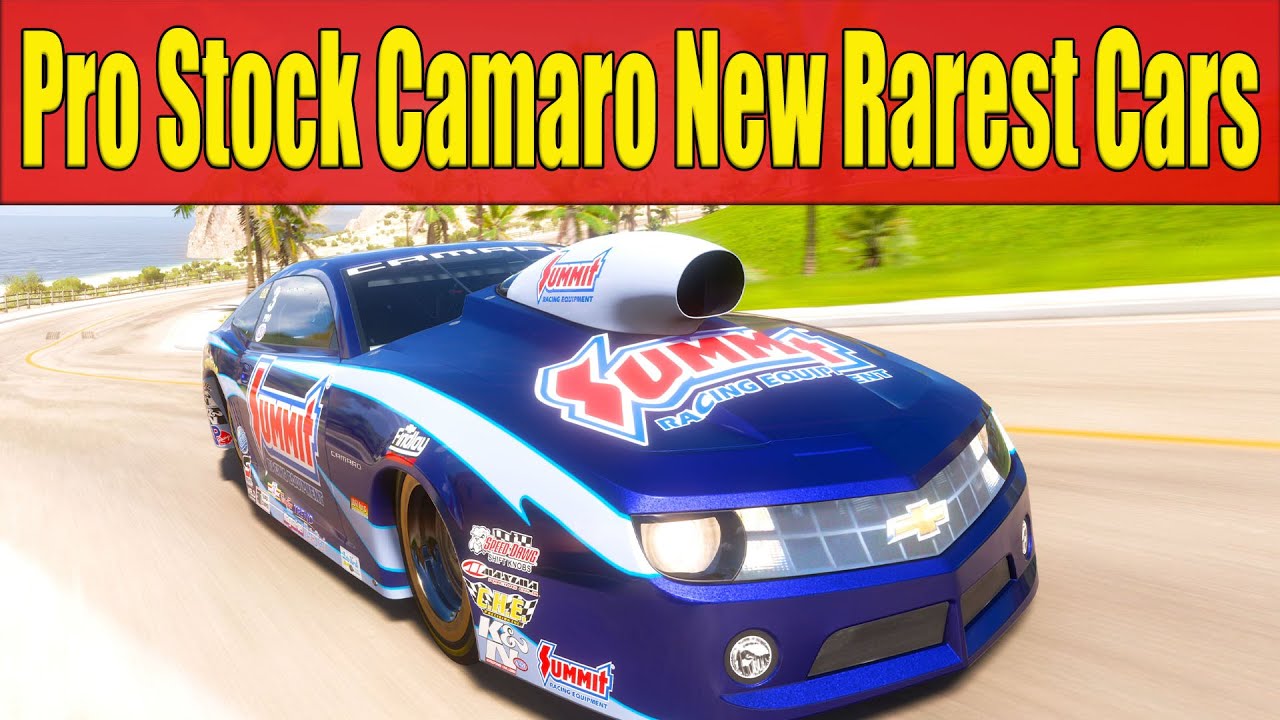 Pro Stock Camaro New Rarest Cars in Auction House Forza Horizon 5 - YouTube
