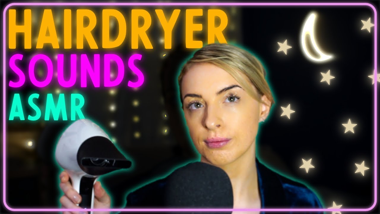 [ASMR] Hair Dryer Sounds | Blow Dryer Sounds 💆🏼‍♀️ - YouTube
