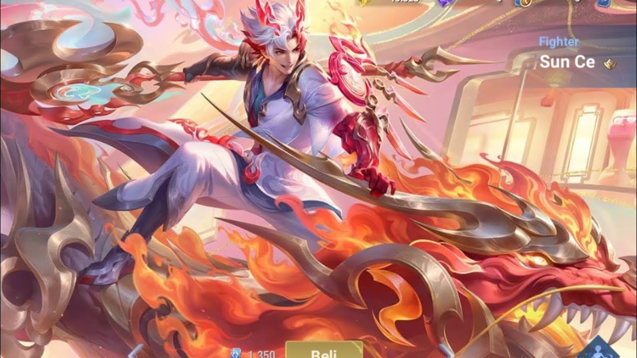 Bisa naik naga,Skin Sun ce LNY 2024 #hok #honorofkings # ...