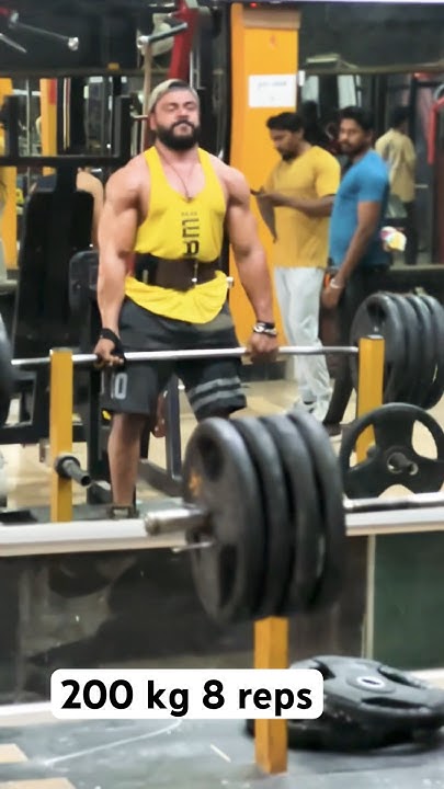 200 kg 8 reps #motivation #attitude #bodybuilding #fitnessmotivation - YouTube