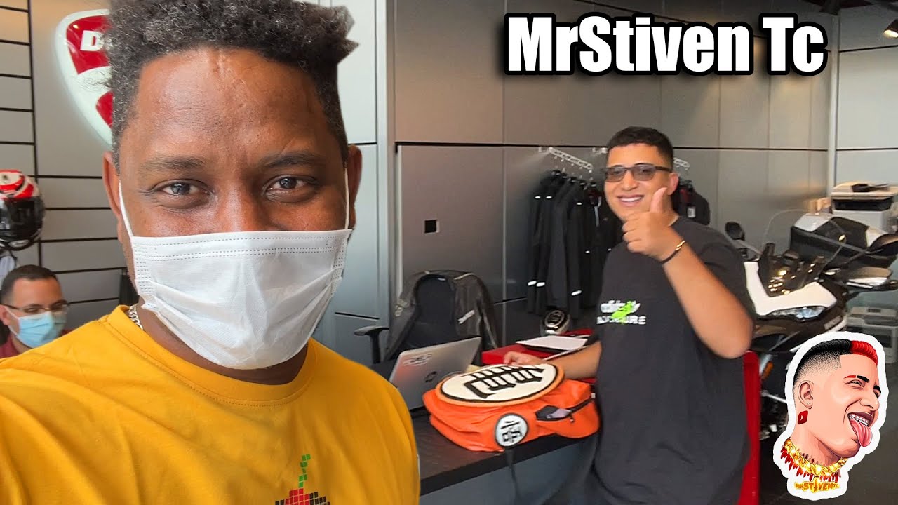 UN DIA CON MR STEVEN TC EN COLOMBIA *SE COMPRA NUEVA MOTO? - YouTube