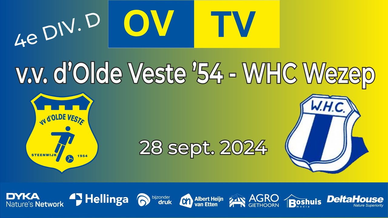OV-TV | Samenvatting | v.v. d'Olde Veste'54 - WHC Wezep | 28-09-2024 ...