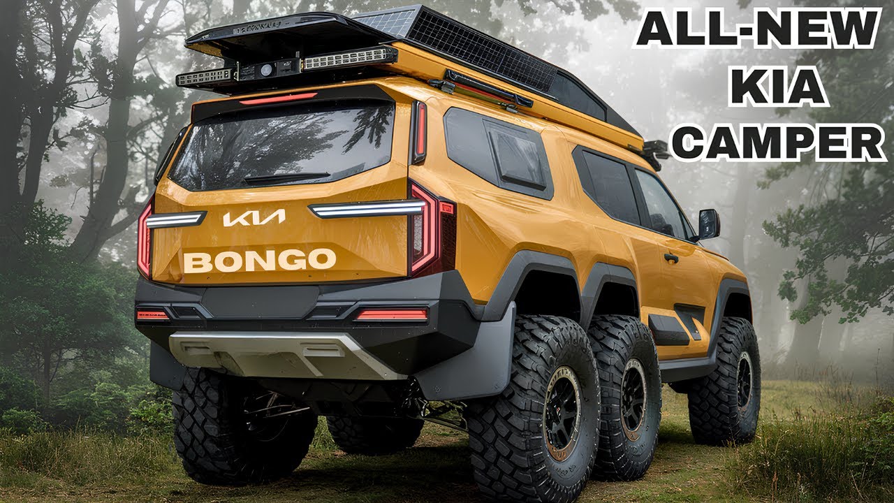 2026 KIA BONGO CAMPER CONVERSION REVIEW - YouTube