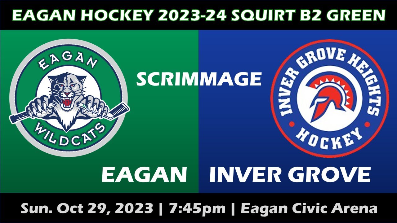 2023-10-29 Eagan Squirt B2 Green Scrimmage v. IGH-SPP - YouTube