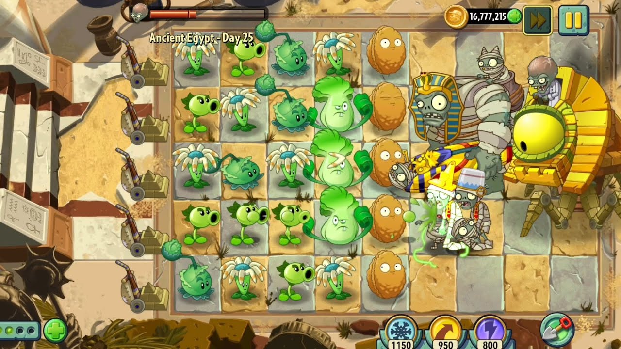 Planet Vs Zombie 2 _Gameplay _A Massive Attack In Ancient Egypt ...