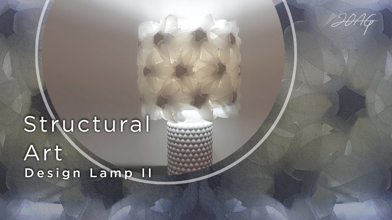 Structural Art_Design Lamp II _ 디자인 램프 만들기 II - YouTube