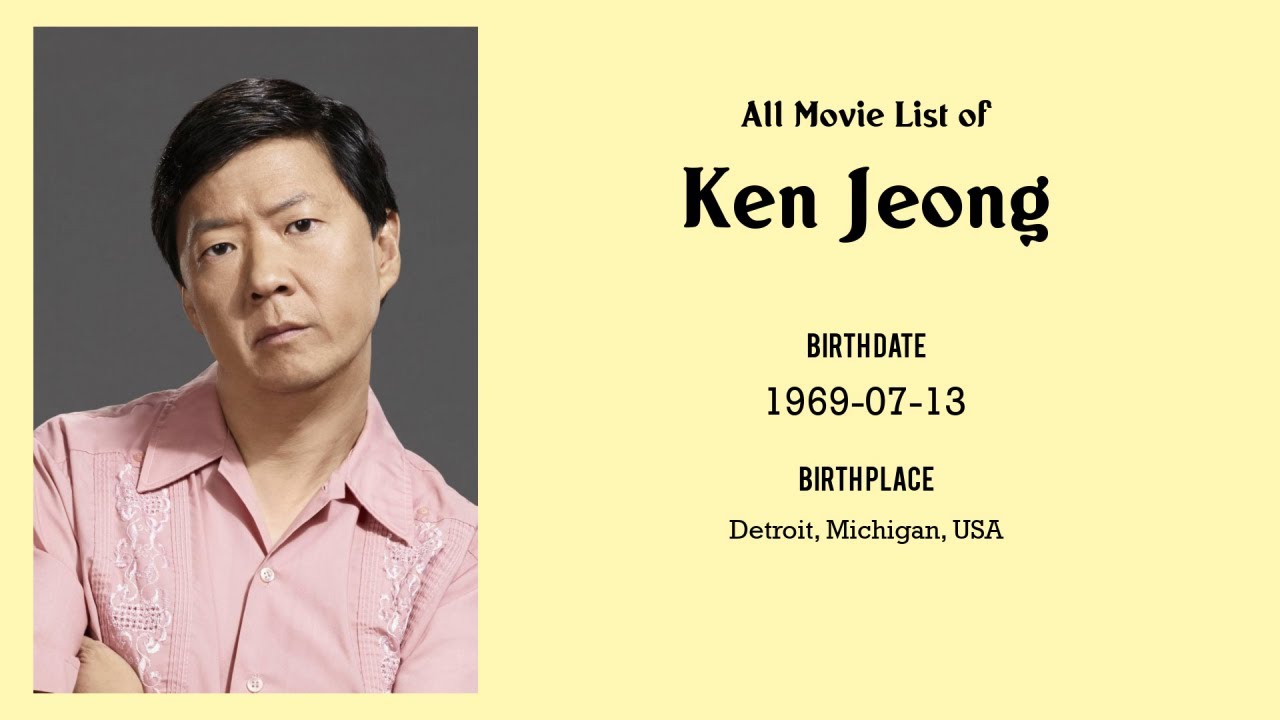 Ken Jeong Movies list Ken Jeong| Filmography of Ken Jeong - YouTube