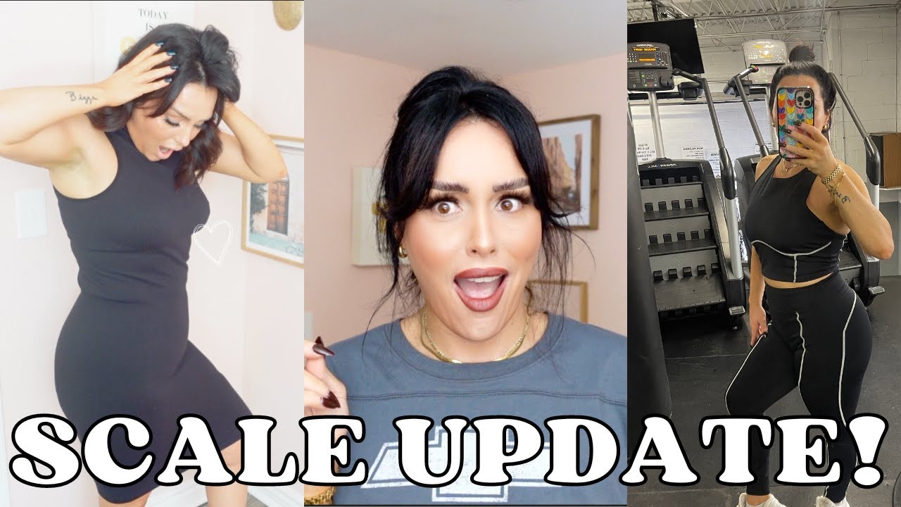 TRYING TO LOSE WEIGHT & GROW MUSCLE IS HARD! / WEIGHT LOSS UPDATE / SCALE UPDATE / DANIELA ...