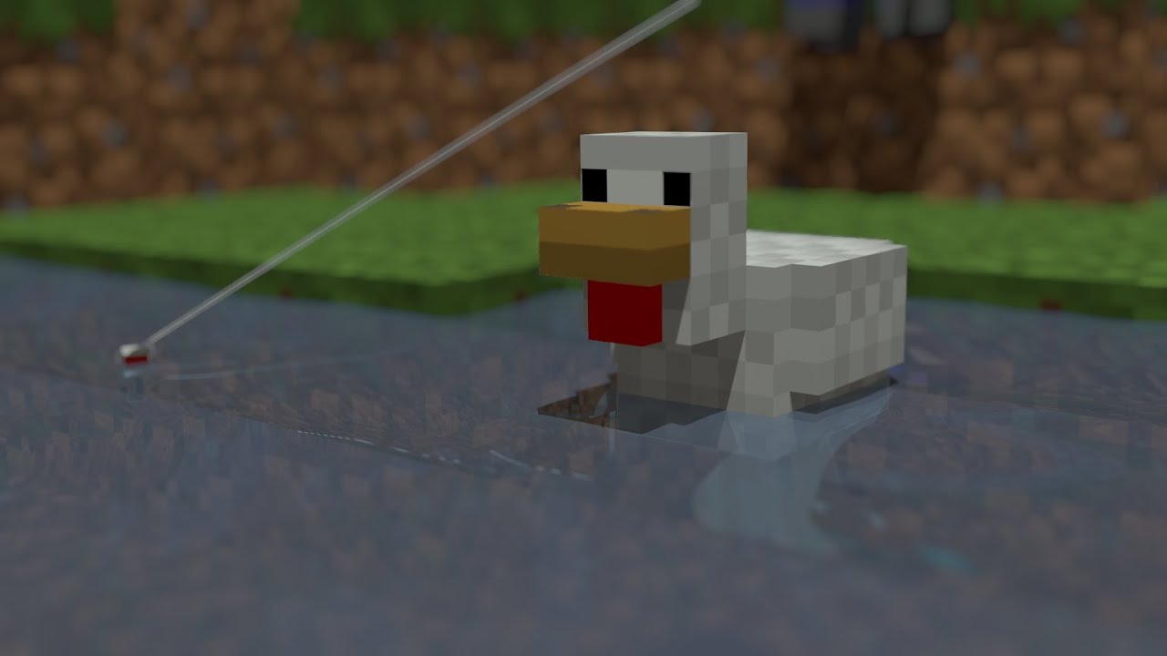 minecraft animation short - chicken - YouTube