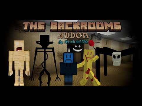 Backrooms Entities Addon Minecraft - YouTube