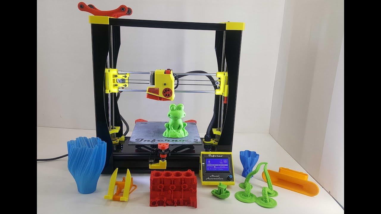 Inferno V2 3D Printer Unboxing by Nisaro CNC - YouTube