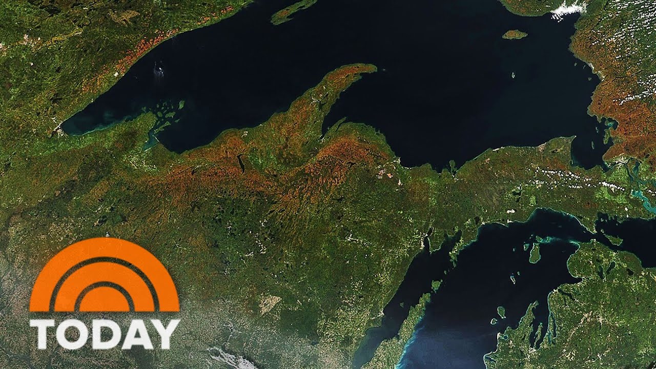 Fall Foliage Is So Bright This Year That It’s Visible From Space - YouTube