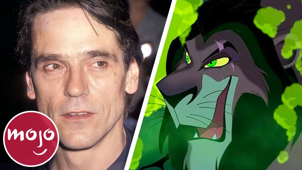 Top 10 Disney Villain Voice Performances - YouTube