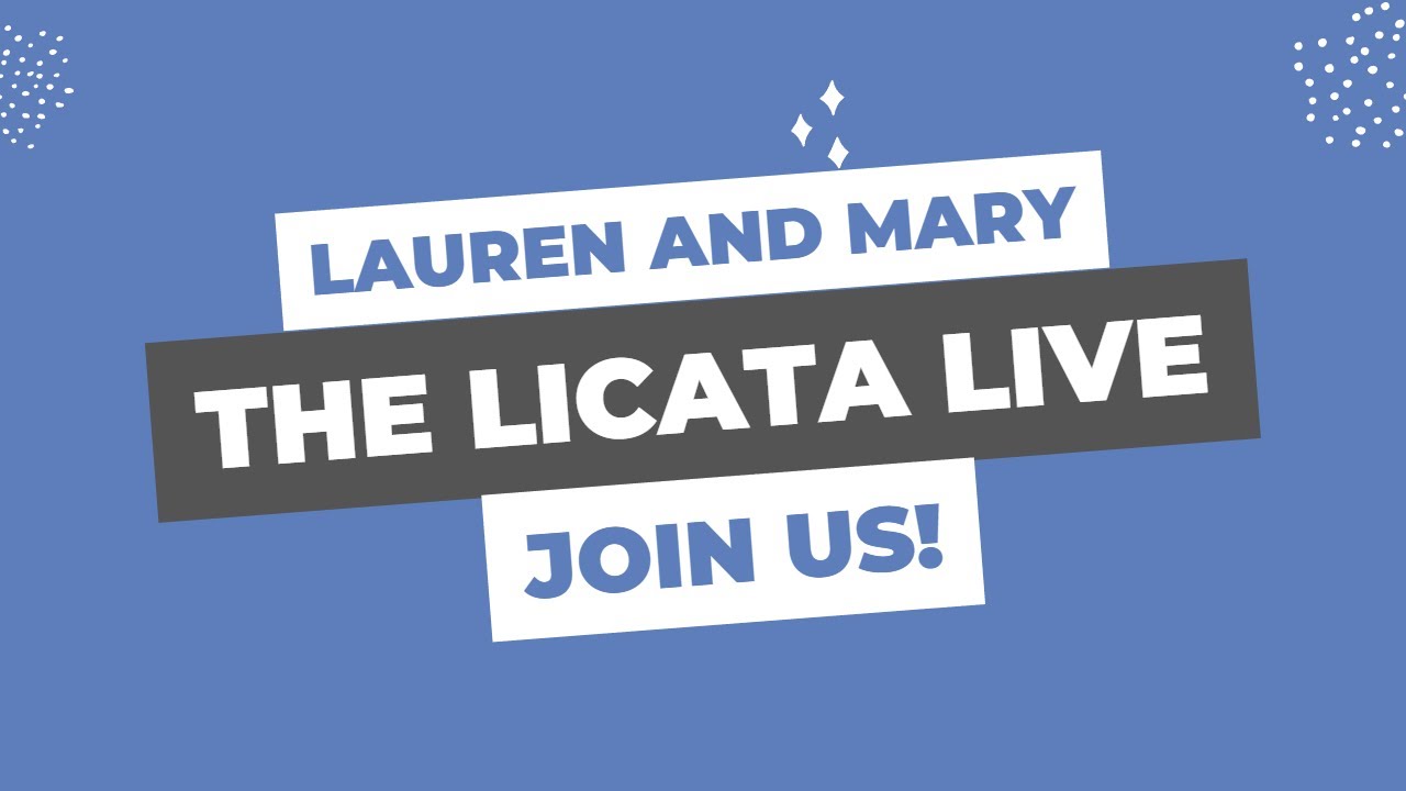 Licata Live w Lauren Cotton and Mary Maurer - YouTube