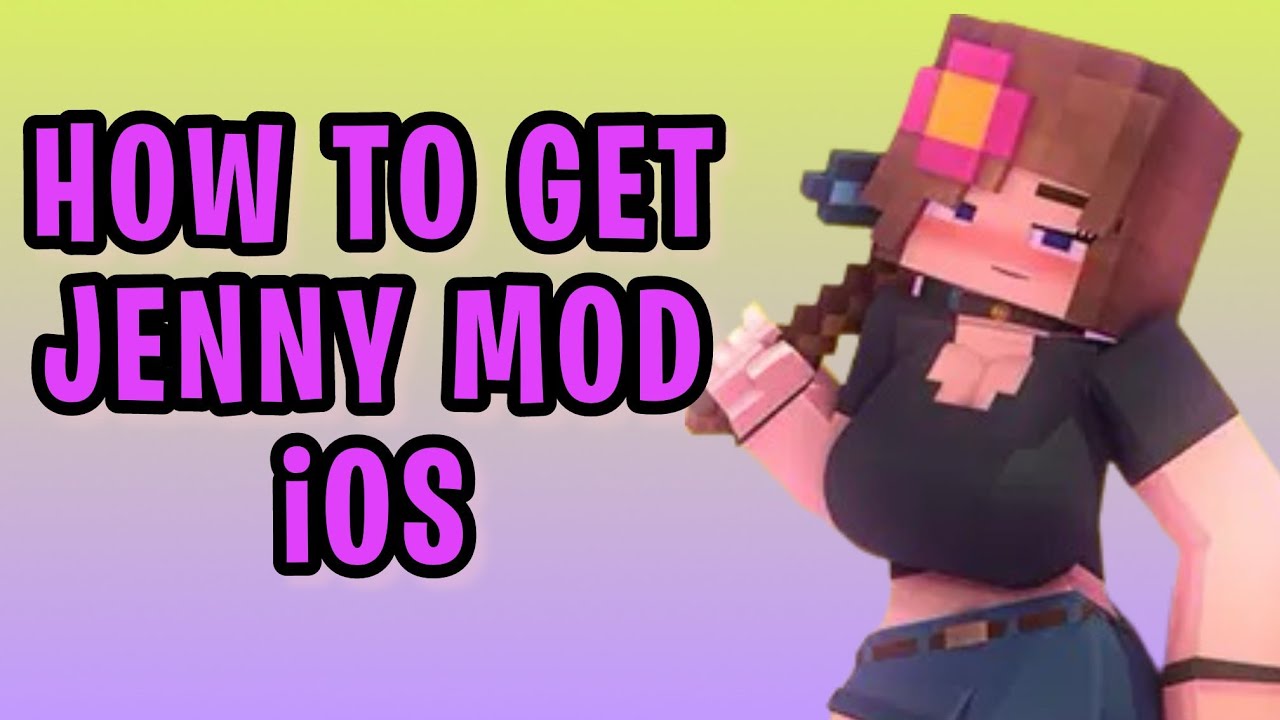 How to Download Jenny Mod MCPE on iOS iPhone {2025} - YouTube