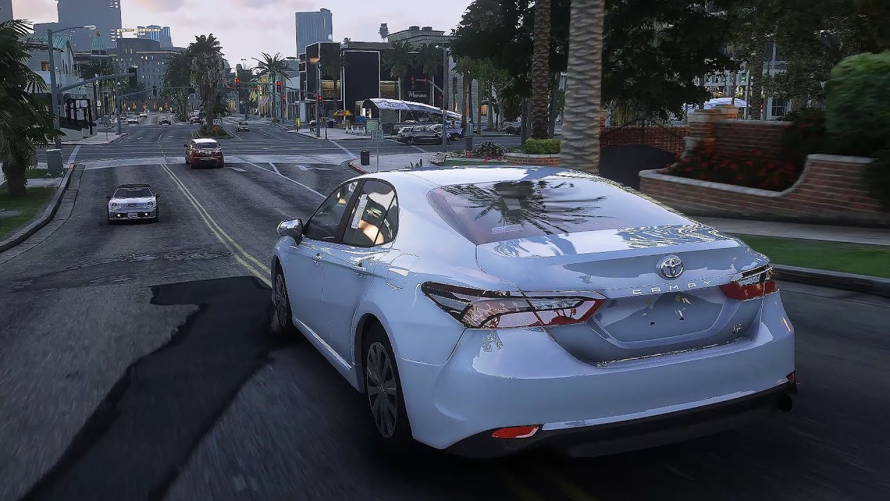 GTA 5 Next Level Realistic Graphics Mod With Remastered Vegetation ...