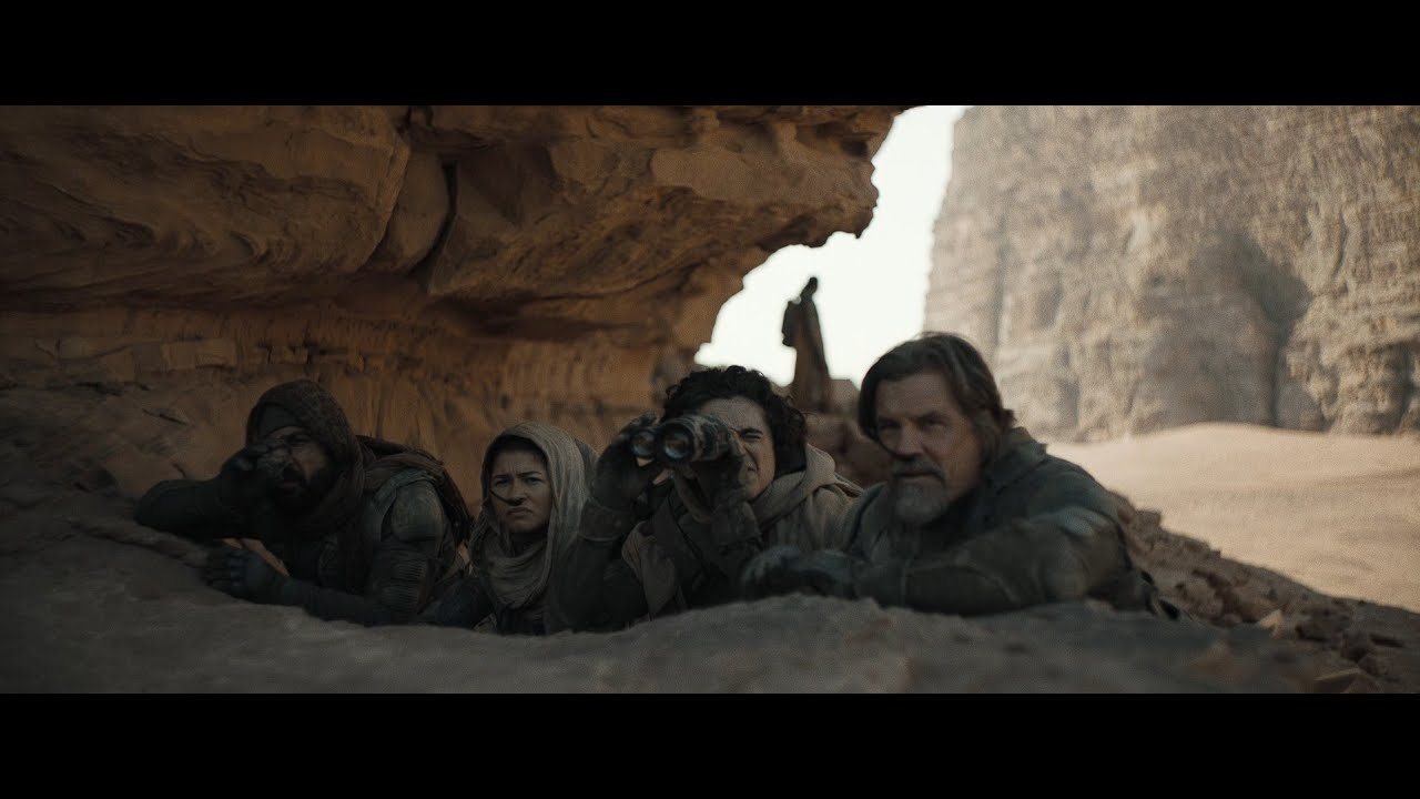 Dune :Part Two (2024) (4K) - Gurney leads Paul and Fremen into finding ...