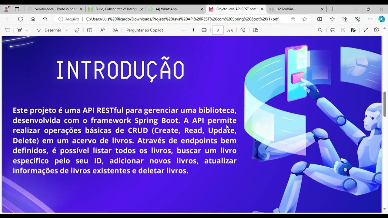 Projeto Java API REST com Spring Boot Vídeo 01 - YouTube