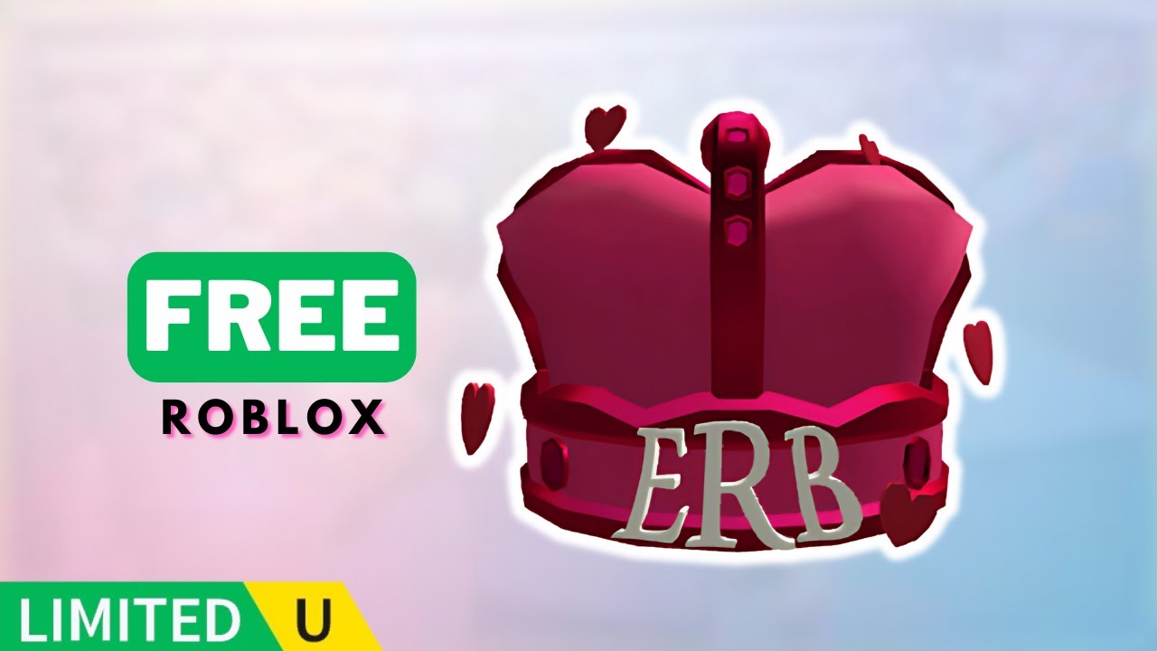 FREE LIMITED UGC | How to get ERB Valentines Crown in Epic Rap Battles ...