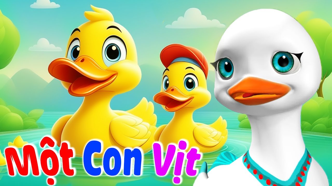 Một Con Vịt, Chú Ếch Con - Nhạc Thiếu Nhi Con Vịt - Hoạt hình Chú Ếch ...