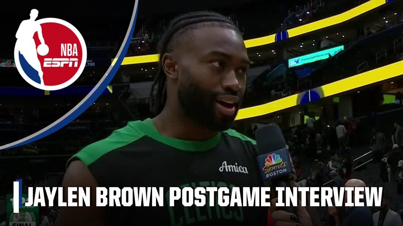 Jaylen Brown reflects on winning on his 28th birthday | NBA on ESPN ...