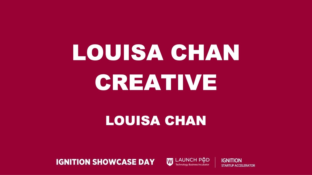 Louisa Chan Creative Pitch - YouTube
