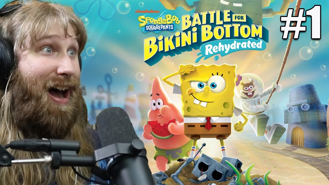 Game For The Fans | Hobo Ryan Plays Spongebob Battle for Bikini Bottom ...