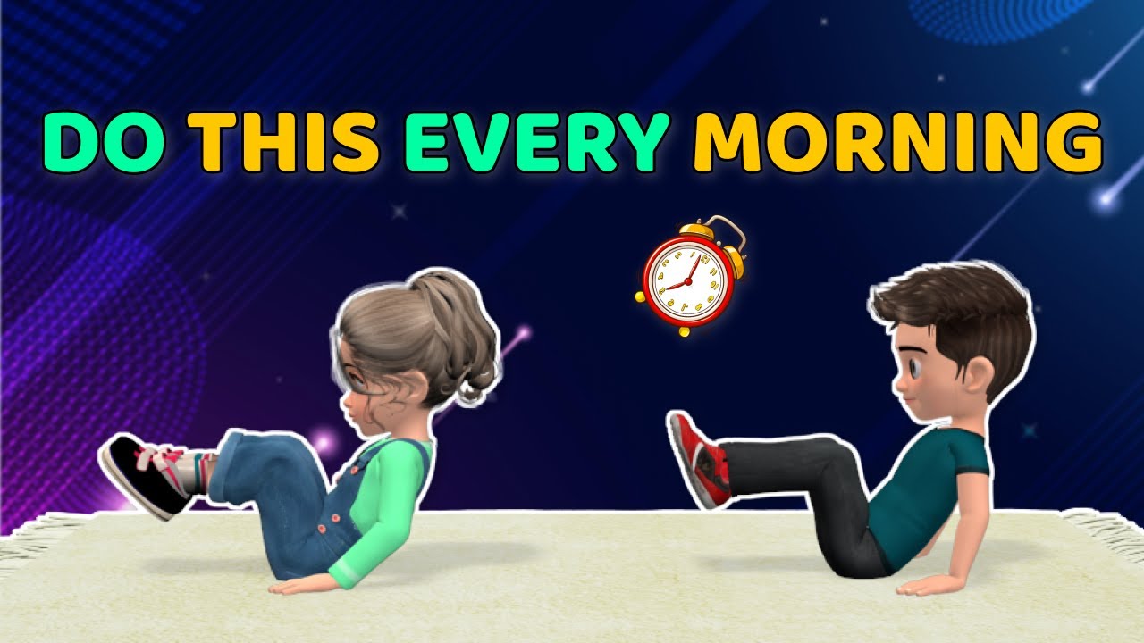 DO THIS EVERY MORNING – DAILY WORKOUT FOR KIDS - YouTube