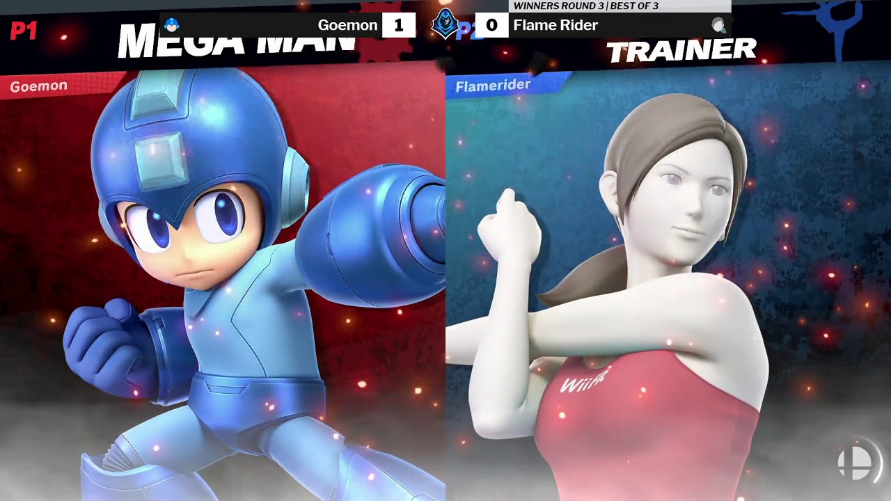 PS 32 SSBU Winners Quarters - Goemon (Mega Man) vs Flame Rider (Wii Fit ...