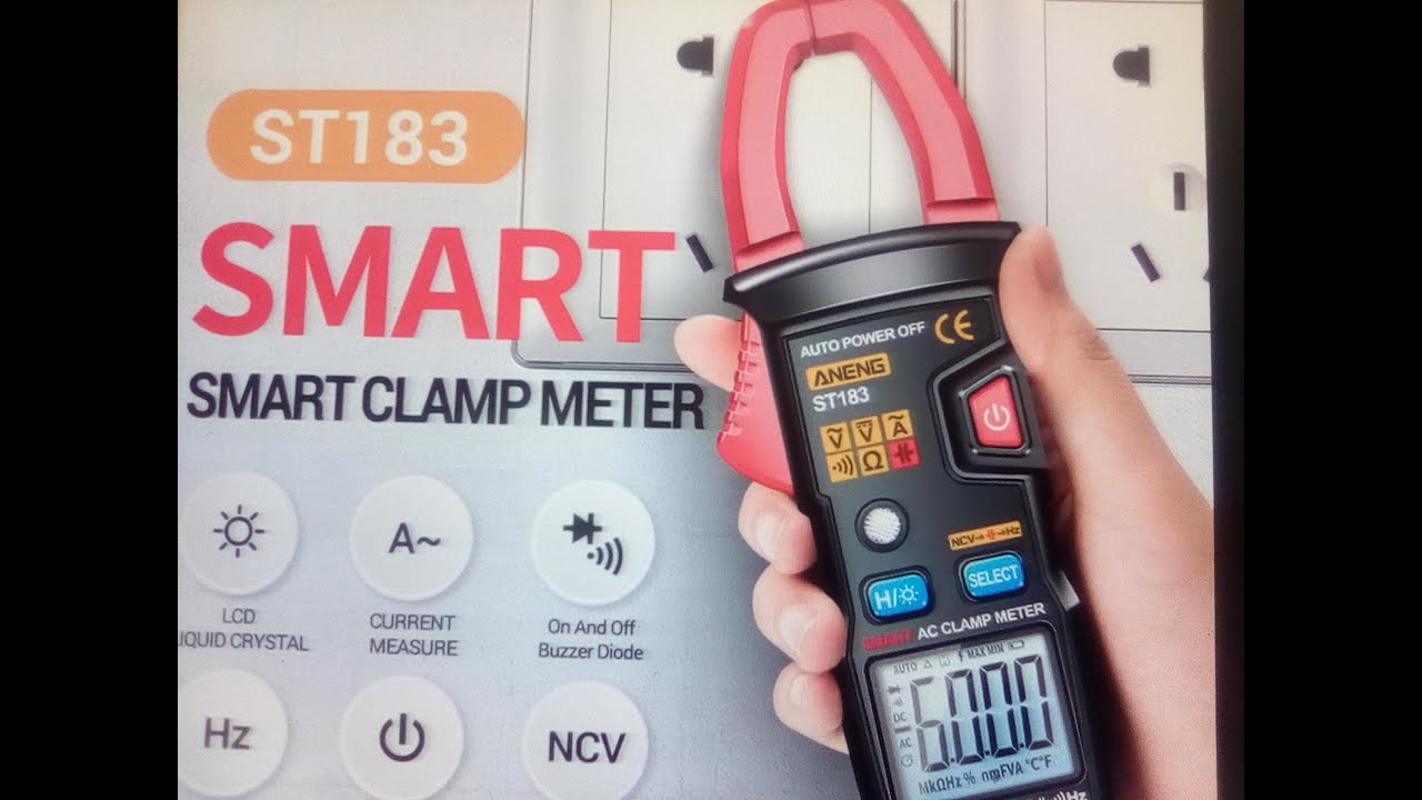 Digital Clamp Multimeter/ Measuring and testing equipments/ for Lab ...