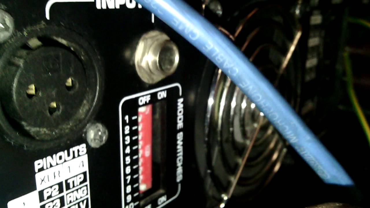 Behringer ep2500 test canal - YouTube