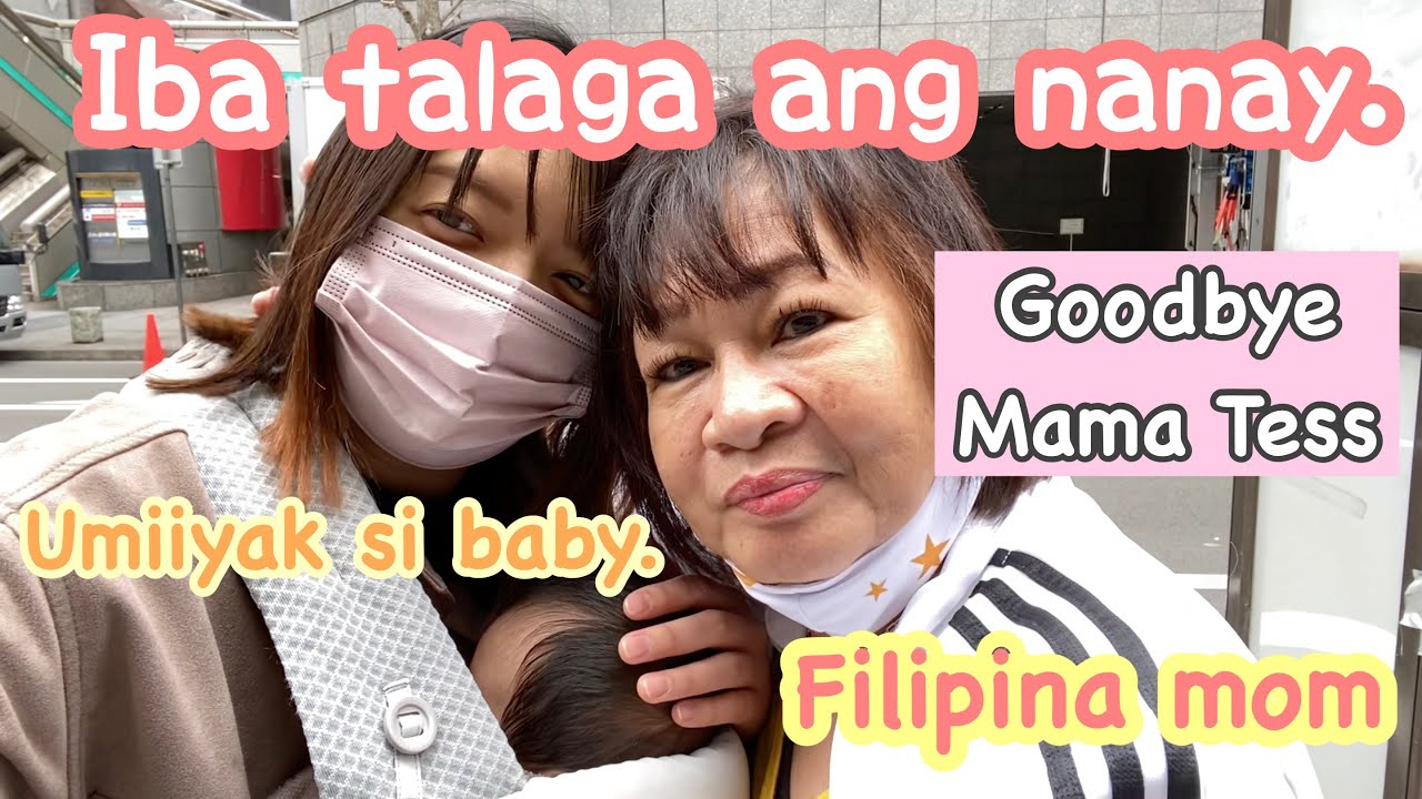 GOODBYE LASTDAY NI MAMA SA JAPAN. FILIPINA MOM【Japanese Filipino Family ...