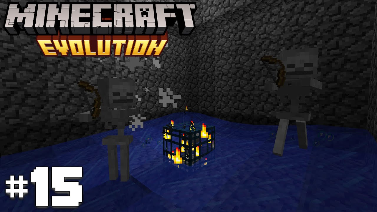 SKELETON FARM | Minecraft: Evolution | #15 - YouTube
