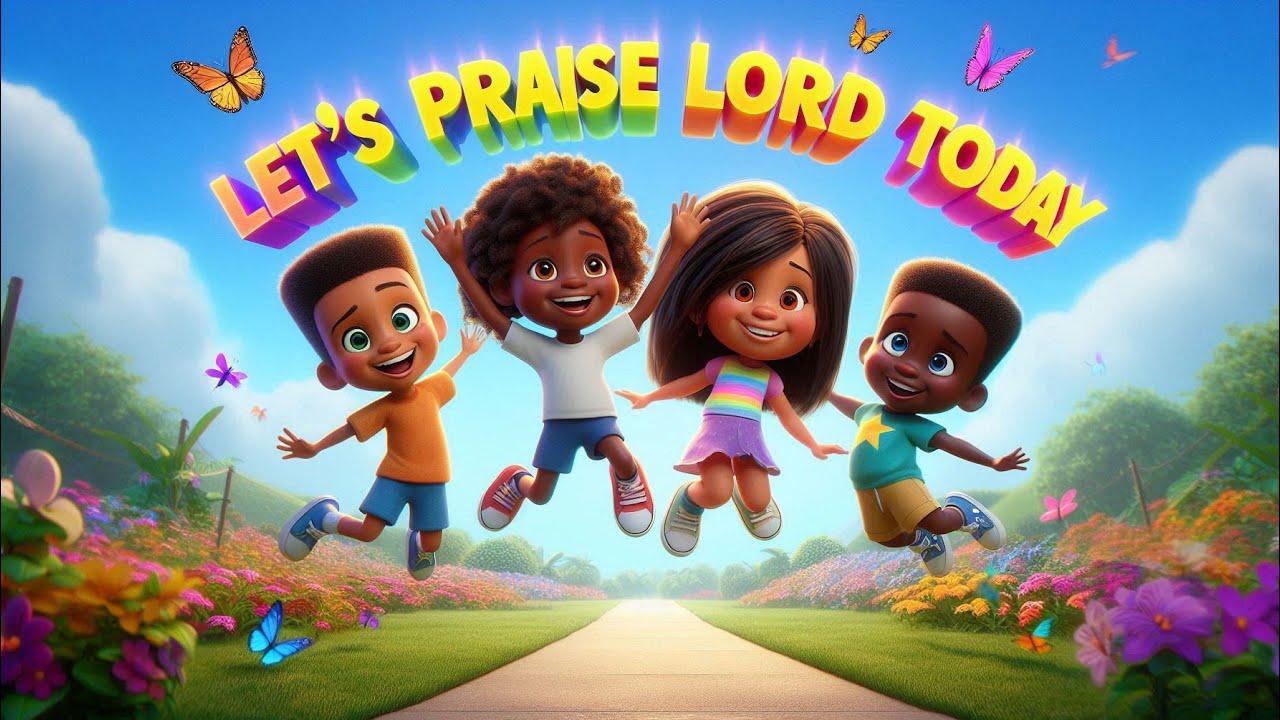 🎶Let’s Praise the Lord Today | Joyful Christian Song for Kids | Dance ...