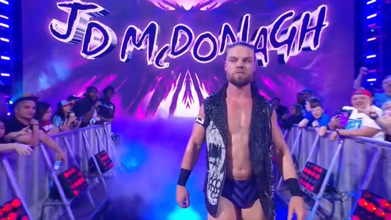 JD McDonagh Entrance - WWE RAW 3/11/2024 - YouTube
