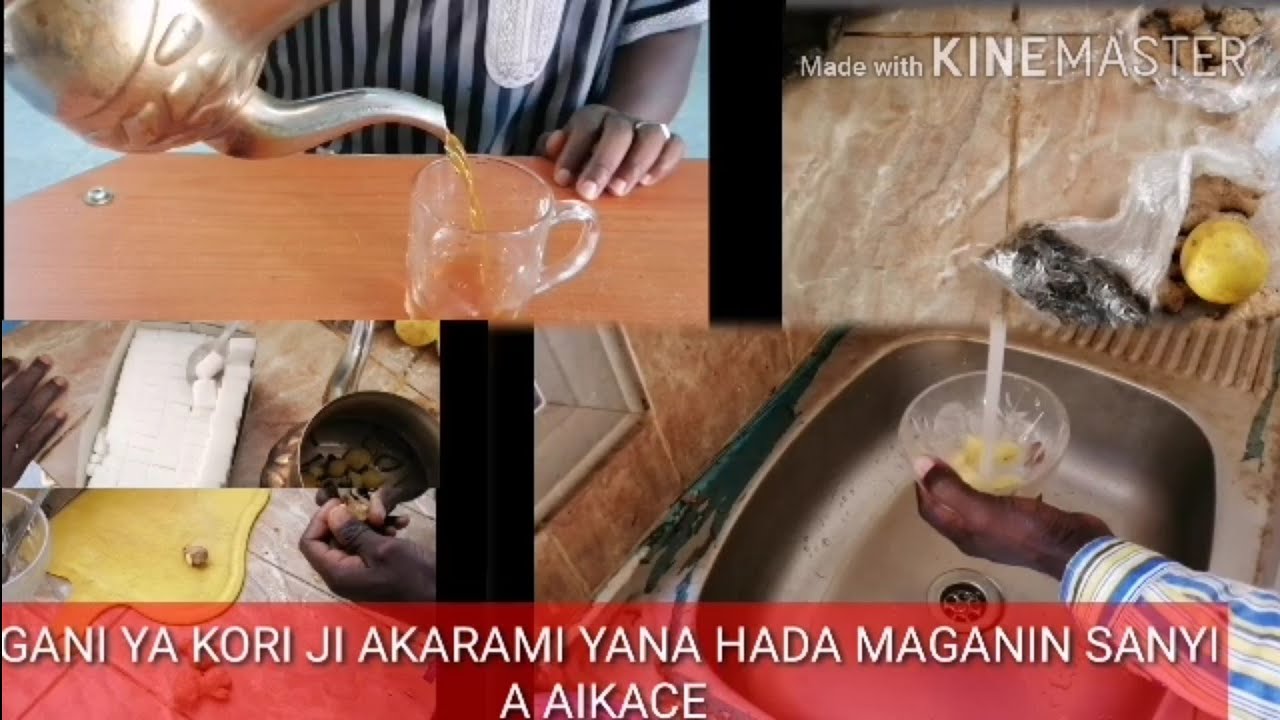 GANI YA KORI JI AKARAMI YANA HADA MAGANIN SANYI DA MAJINAR KIRJI A ...