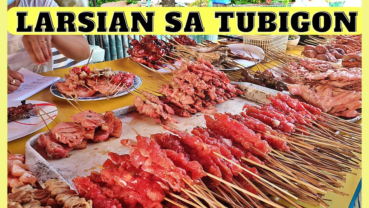 The Best BBQ at the Municipal Plaza of Tubigon Bohol (LARSIAN sa ...