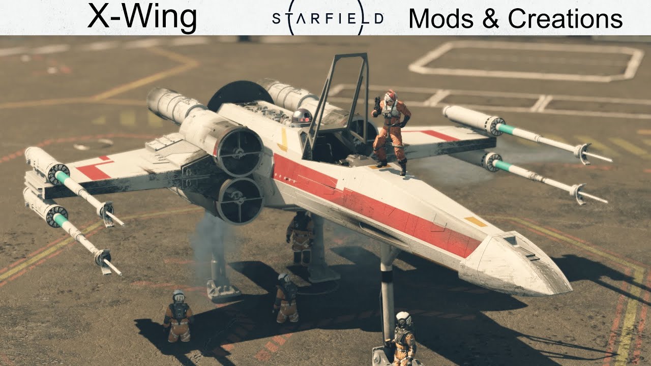 Get your own X-Wing in Starfield - YouTube
