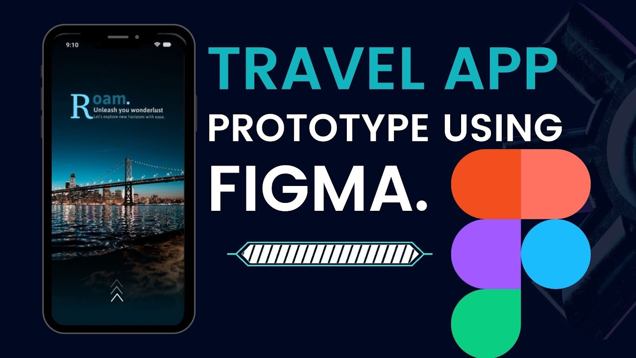 Travel App Prototype Design Timelapse using Figma - YouTube