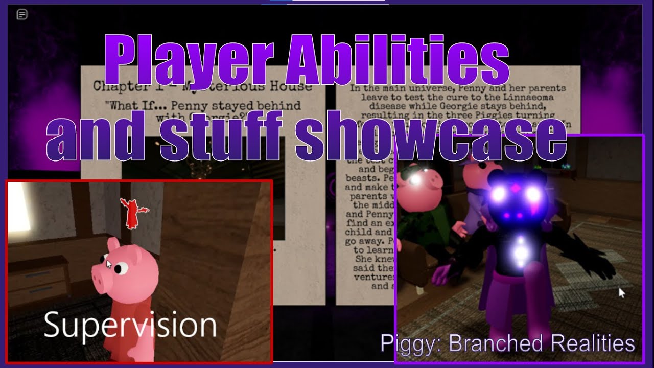 Piggy: Branched Realities Portal Master + Player Abilities Showcase ...