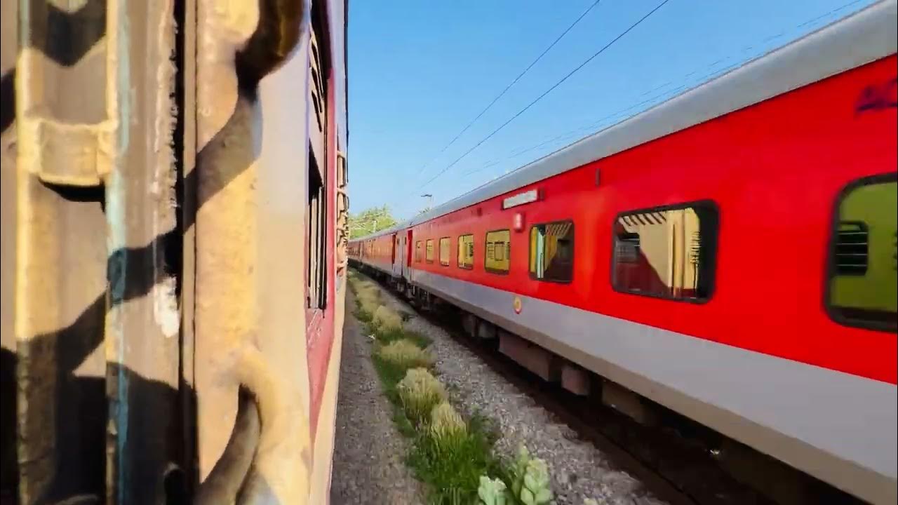 12617 Ernakulam- Hazrat Nizamuddin Mangala Lakshadweep express crossing Mangalore coimbatore ...