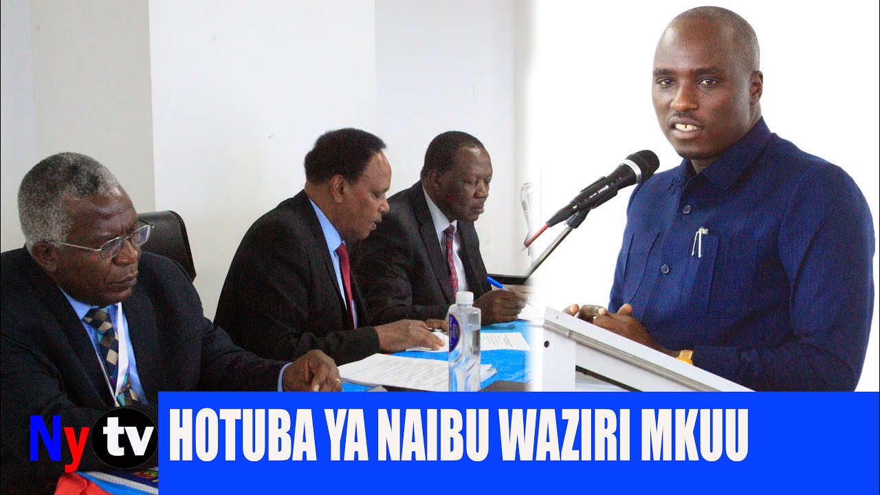 HOTUBA YA NAIBU WAZIRI MKUU KWA WANA CPCT - YouTube