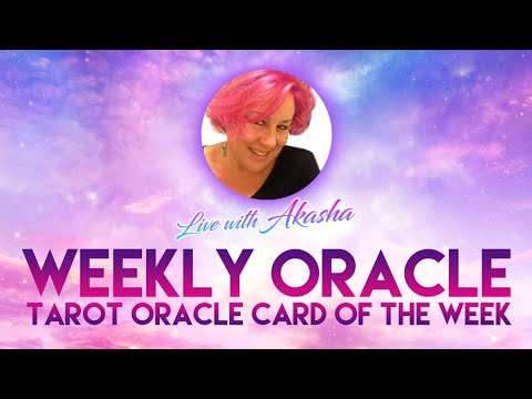 Weekly Oracle: Tarot Oracle Card of the Week - YouTube