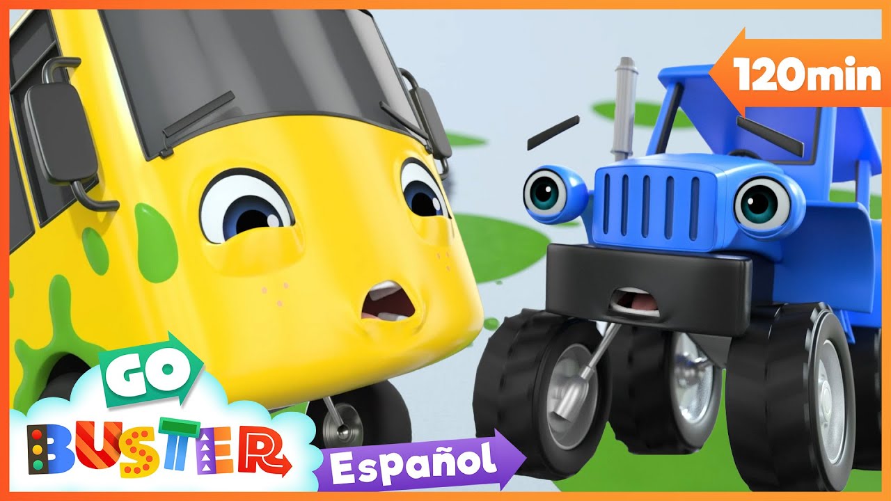 ¡Buster se Queda Atascado en un Charco de Slime! | 🚌 Go Buster en ...