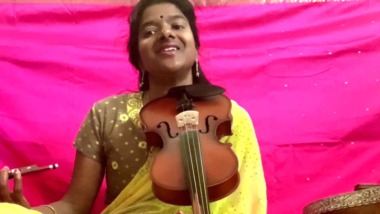 thodi raga gamagam and basic fingering technics with violin - YouTube