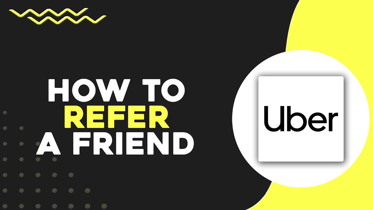 How To Refer a Friend on Uber (Quick & Easy) - YouTube