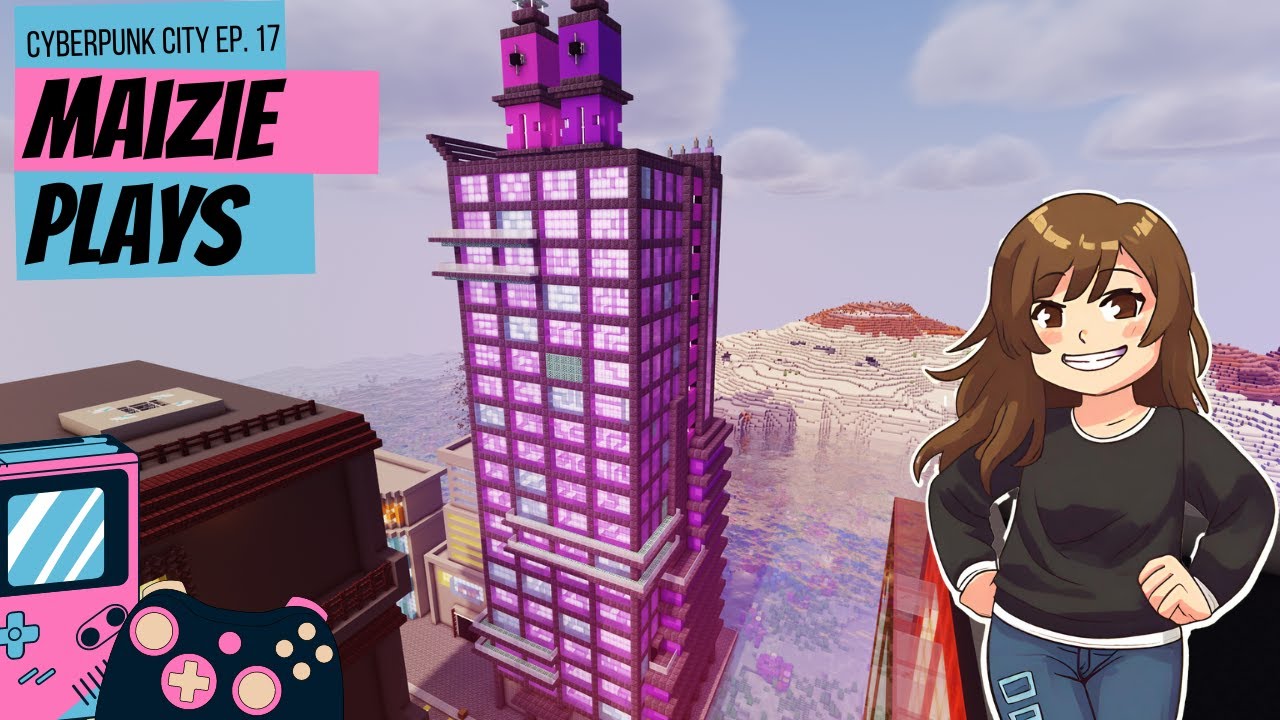 Cyberpunk Dystopian Minecraft City Build - Episode 18: An Inspiration ...