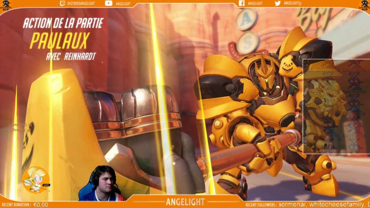 Angelight fait son Overwatch en mode scrim - YouTube