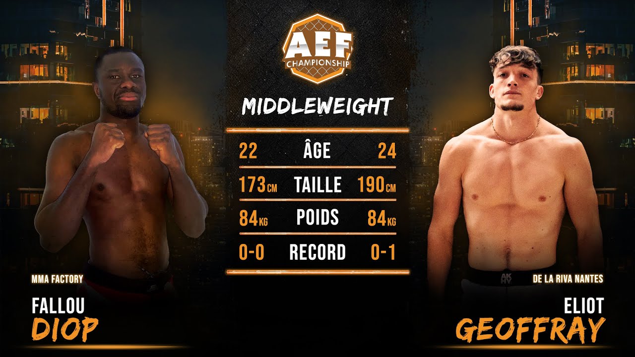 GEOFFRAY vs DIOP | AEF Championship | 04/02/2023 - YouTube