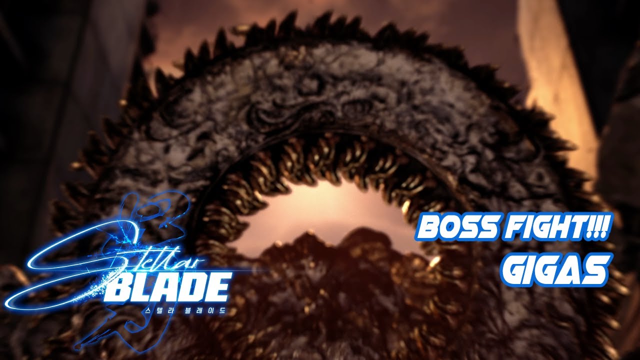 Stellar Blade - Gigas Boss Fight! - YouTube